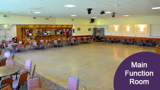 Main Function Room - Florence Sports & Social Club